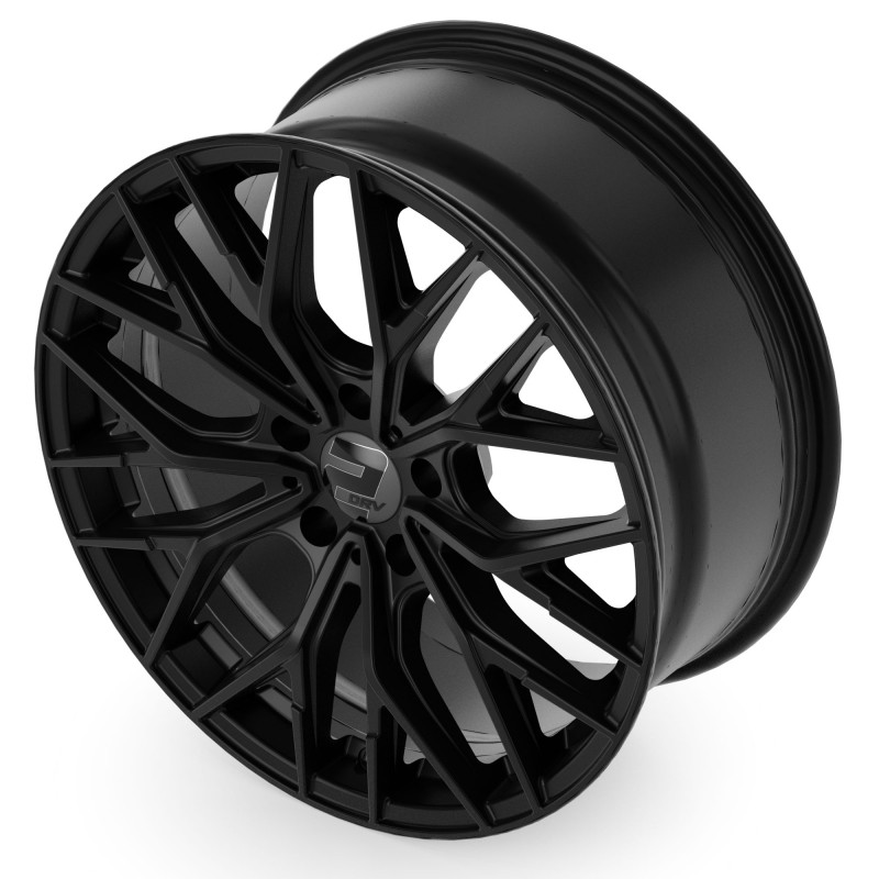 2DRV WH37 schwarz matt lackiert | alufelgenshop.at