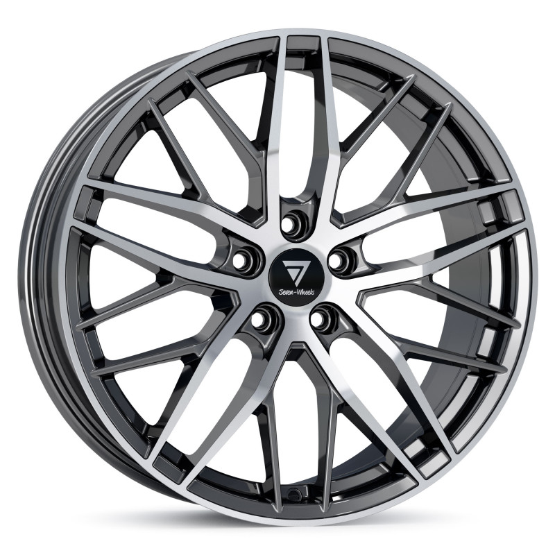 7-Wheels DS2 daytona grau hochglanzpoliert | velonity.com