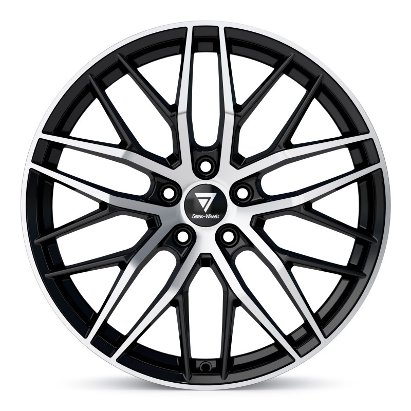 7-Wheels DS2 black hochglanzpoliert | velonity.com