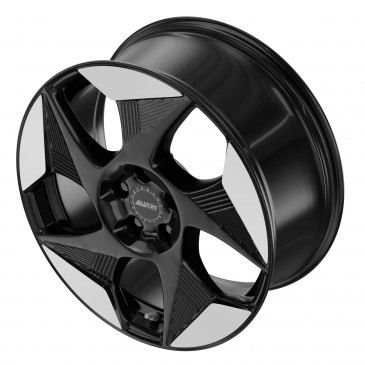ALUTEC Solar diamant-schwarz Frontpoliert | alufelgenshop.at