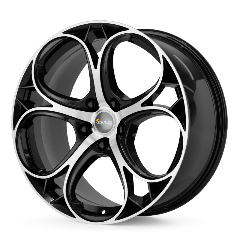 AVUS Racing AC-520 black polished | felgenshop.de