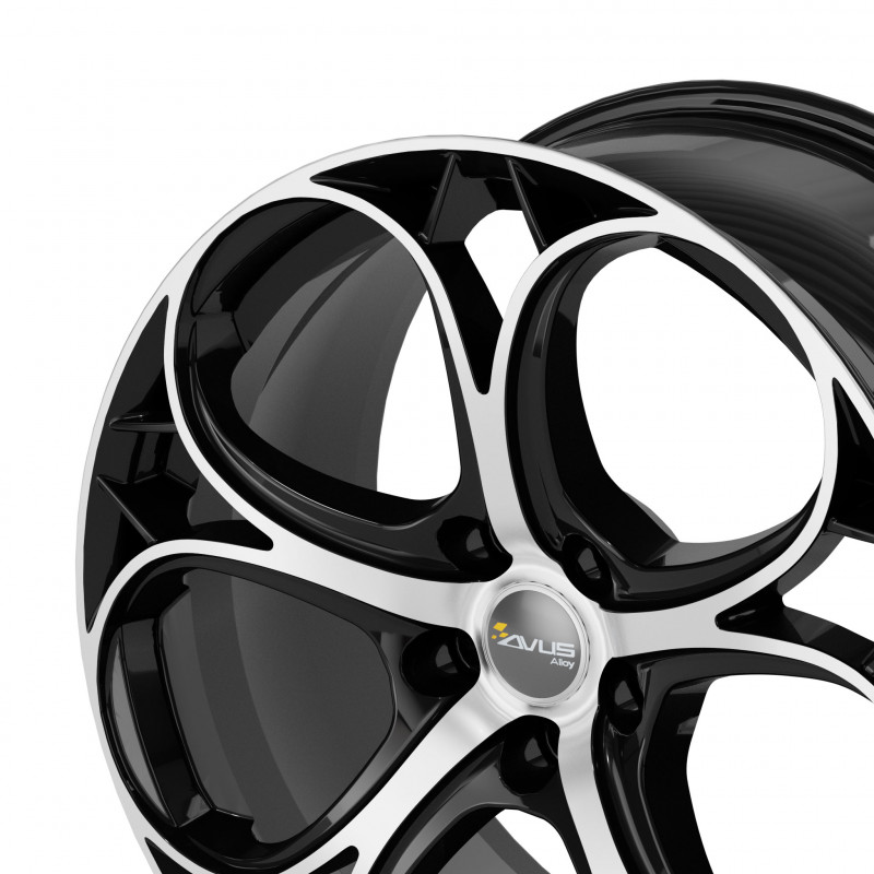 AVUS Racing AC-520 black polished | velonity.com