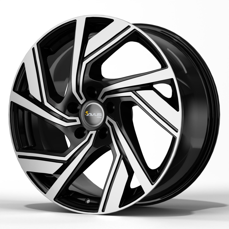 AVUS Racing AC-521 black polished | velonity.com