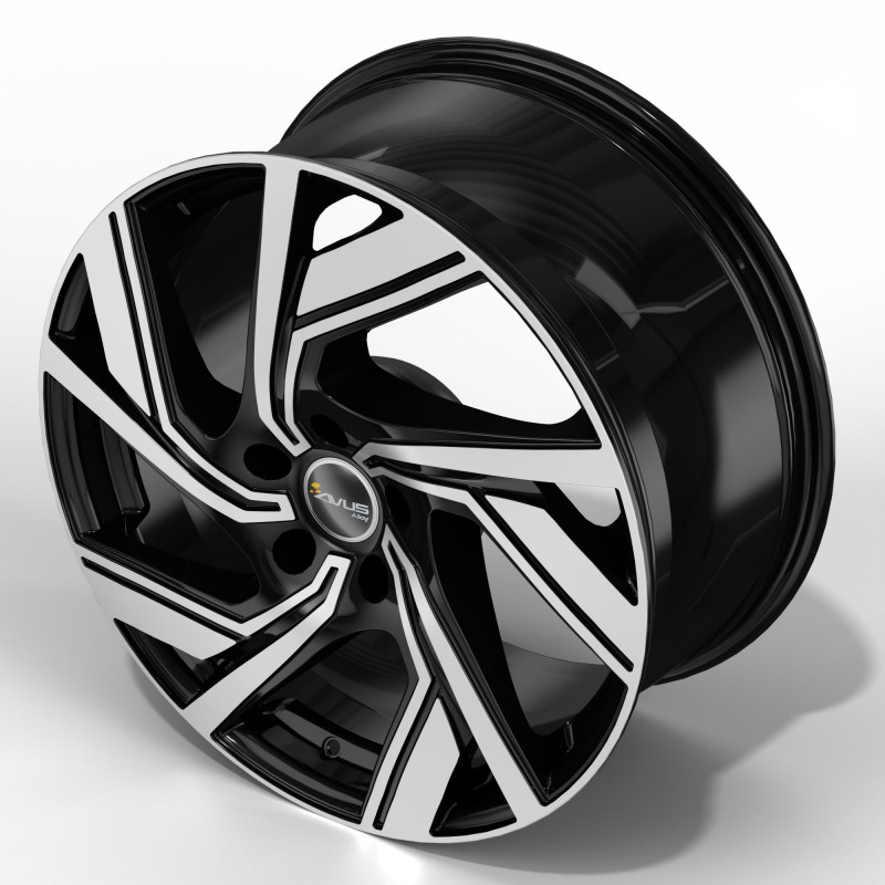 AVUS Racing AC-521 black polished | velonity.com