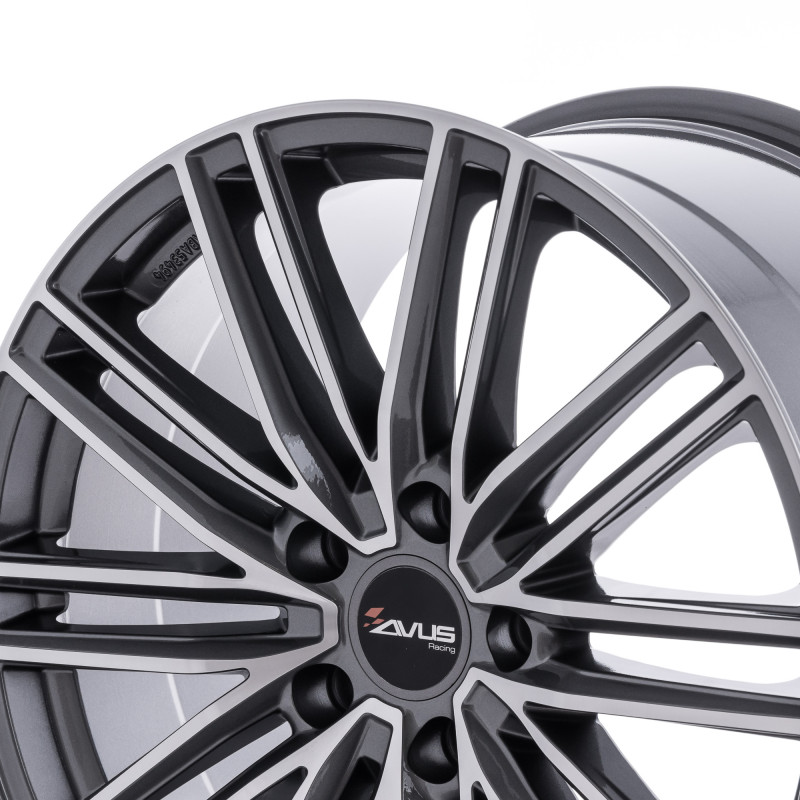 AVUS Racing AC-M08 anthracite polished | felgenshop.de
