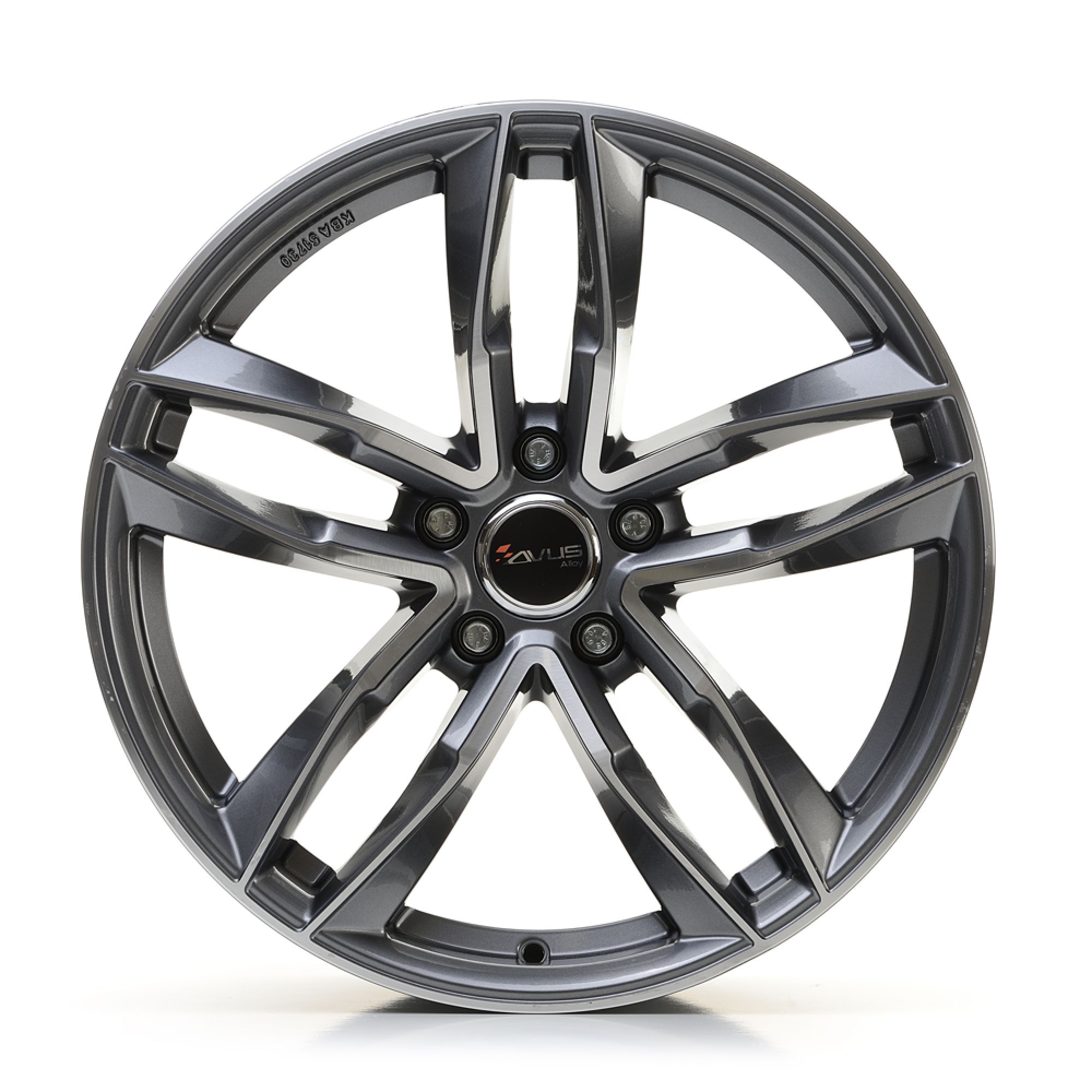 AVUS Racing AF16 Felgen Anthracite polished (grau) in 18 Zoll ...