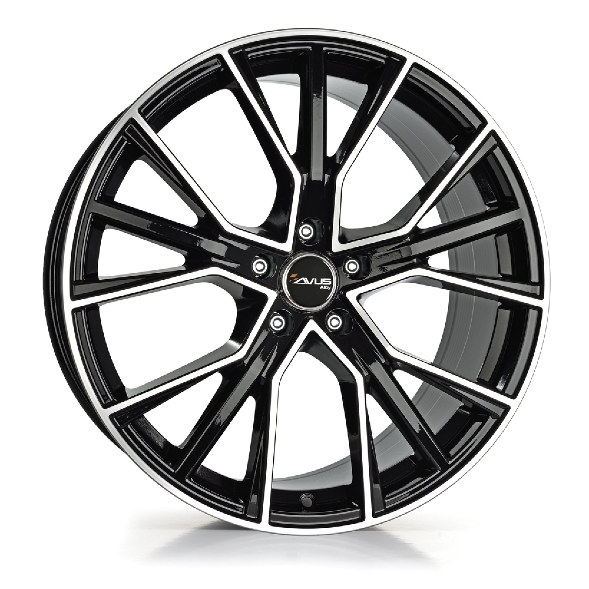 AVUS Racing AF18 Felgen Black polished (schwarz) in 20 Zoll | felgenshop.de