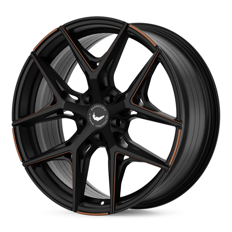 BARRACUDA Razzer mattblack copper puresports gefräst | alufelgenshop.at