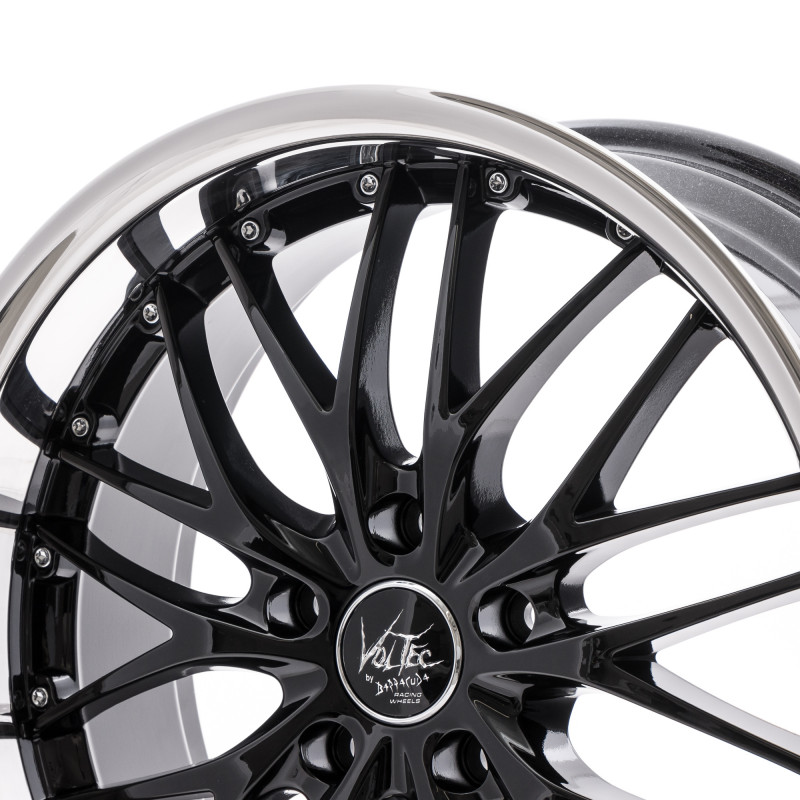 BARRACUDA Voltec T6 higloss black inox lip | felgenshop.de