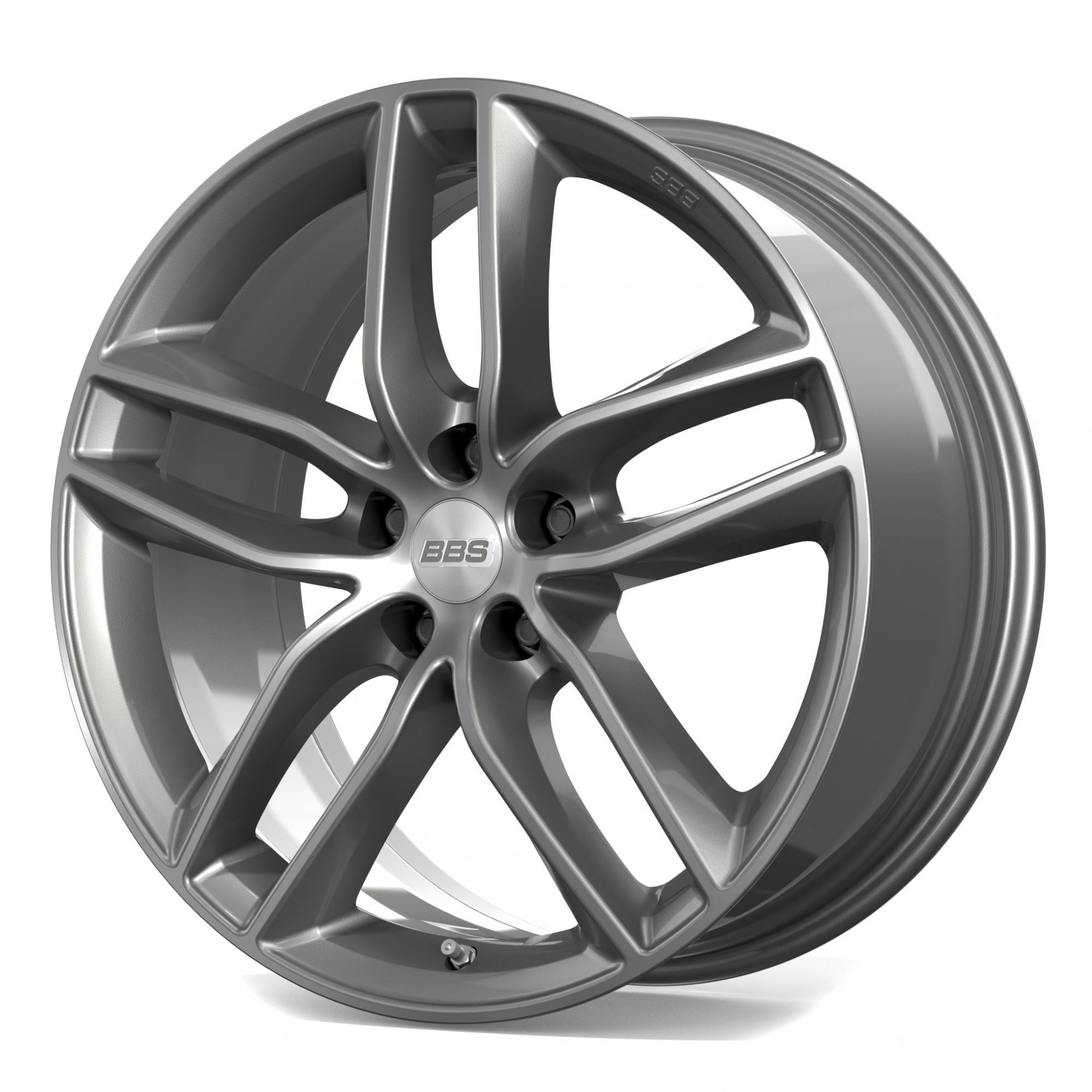 BBS SX Felgen platinum silber diagedreht (grau) in 19 Zoll | felgenshop.de