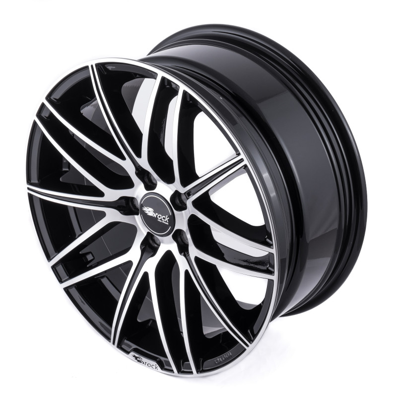 Brock B34 black front-poliert | velonity.com