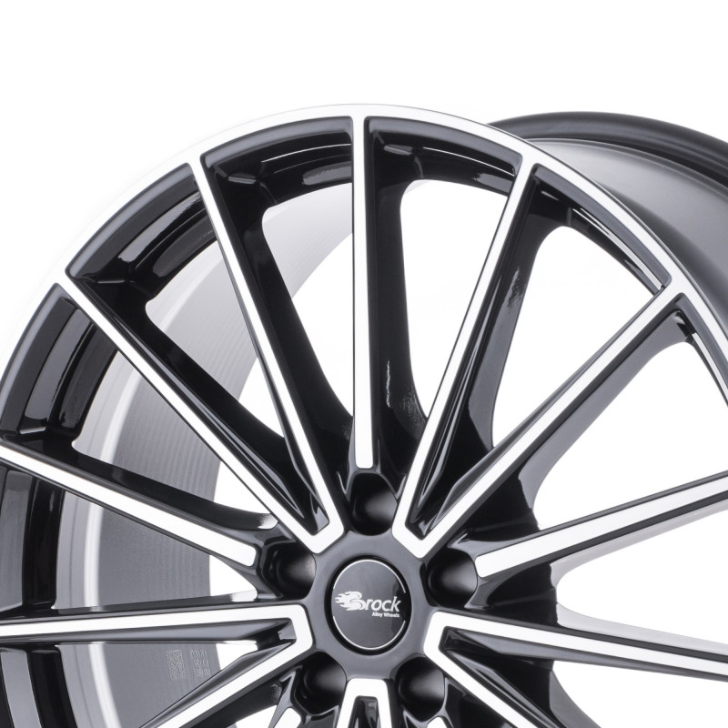 Brock B43 black front-poliert | velonity.com