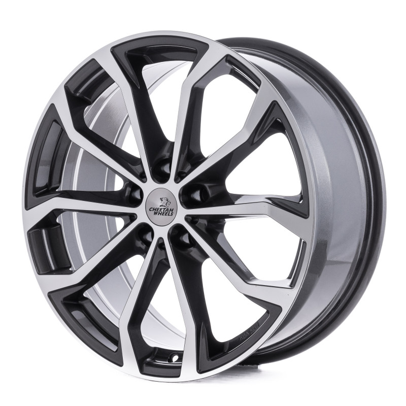 Cheetah Wheels CV.04 anthrazit front polished | felgenshop.de