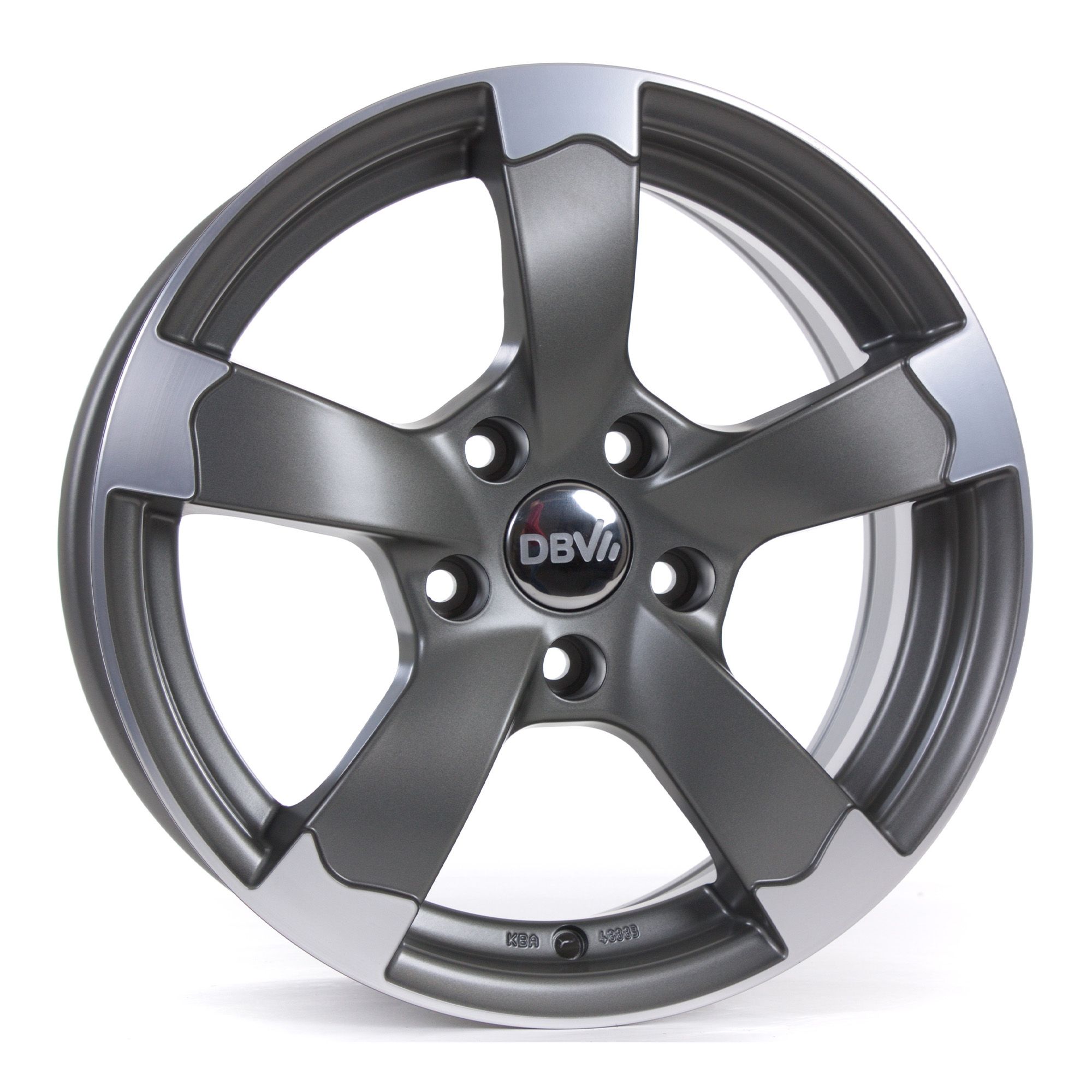 DBV Torino II Felgen Anthrazit Matt, poliert (grau silber mehrfarbig ...