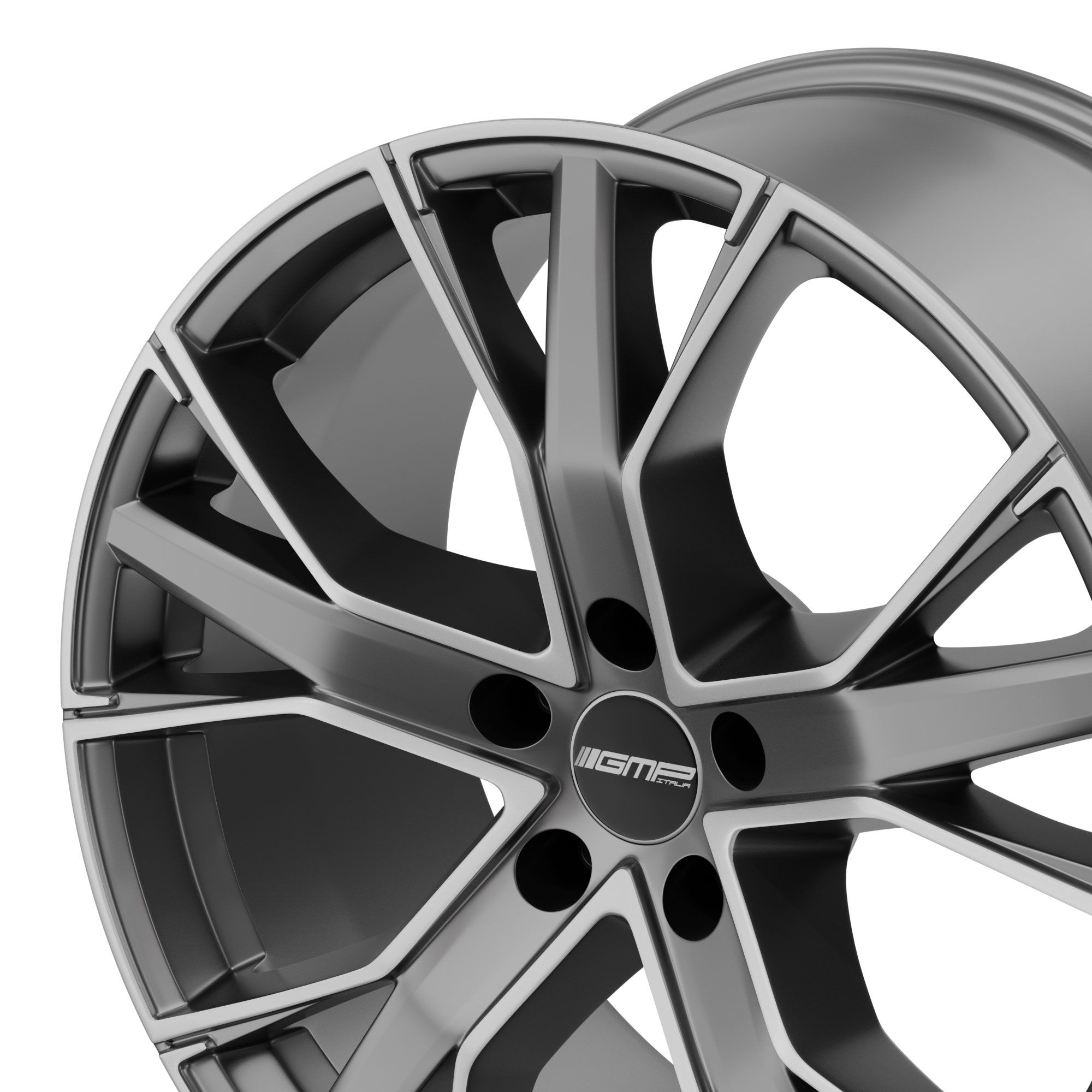 GMP Italia Gunner Felgen ANTHR. matt diamond (grau Anthrazit) in 19 ...