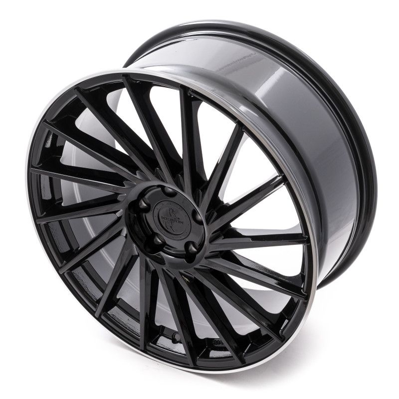 KESKIN KT17 black lip polish | alufelgenshop.at