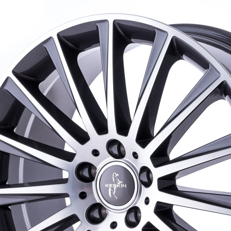 KESKIN KT18 palladium front polish | velonity-b2b.com