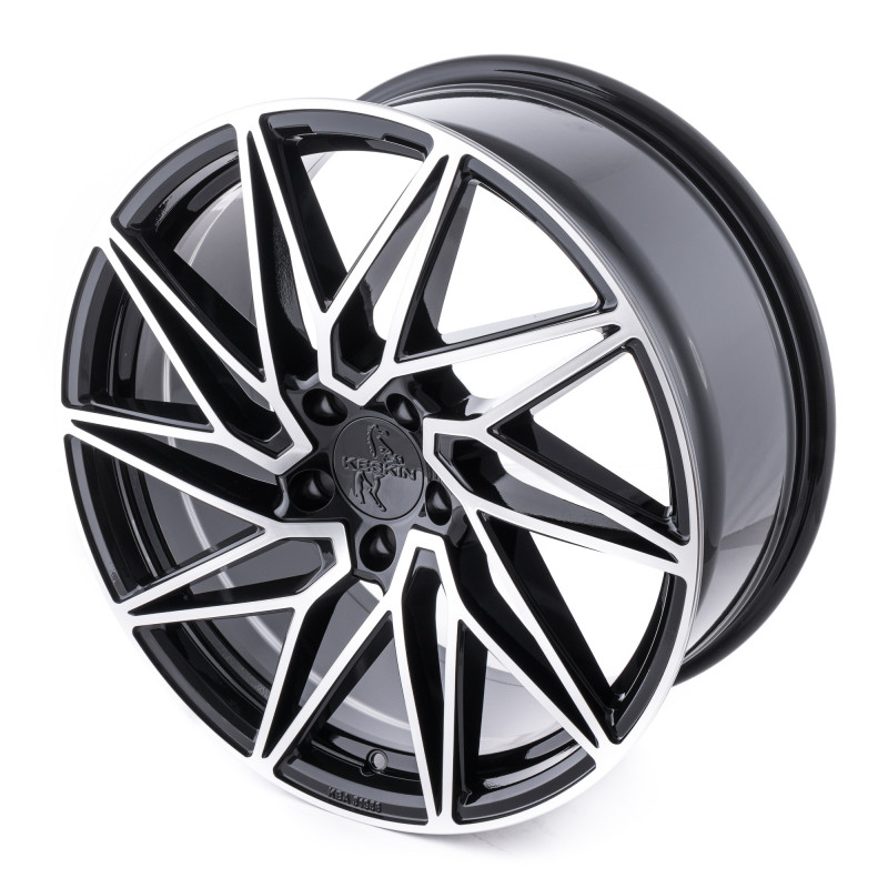 KESKIN KT20 black front polish | alufelgenshop.at