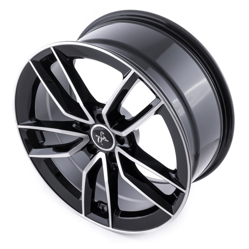 KESKIN KT21 black front polish | alufelgenshop.at