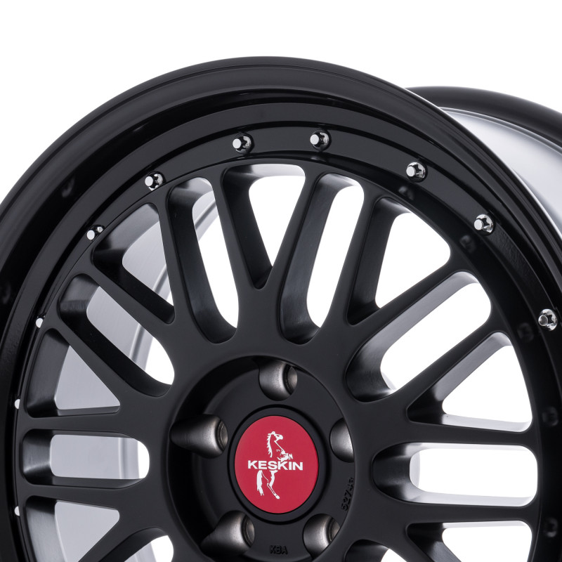 KESKIN KT22 matt black painted | velonity.com