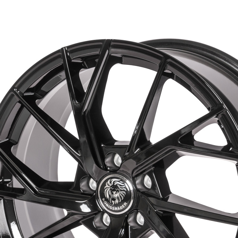 Königsräder KR4 black glossy | velonity.com
