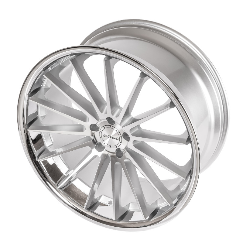 La Chanti Performance LC-P12 argent usiné / chrome lip | velonity.fr