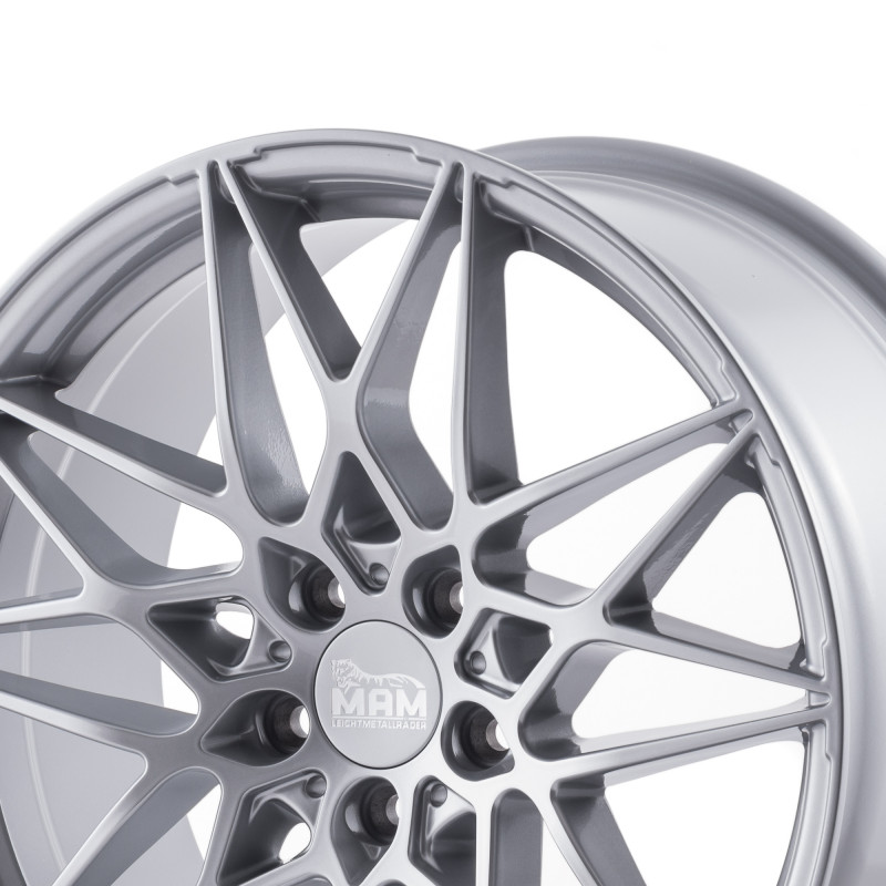 MAM B2N silver painted | felgenshop.de