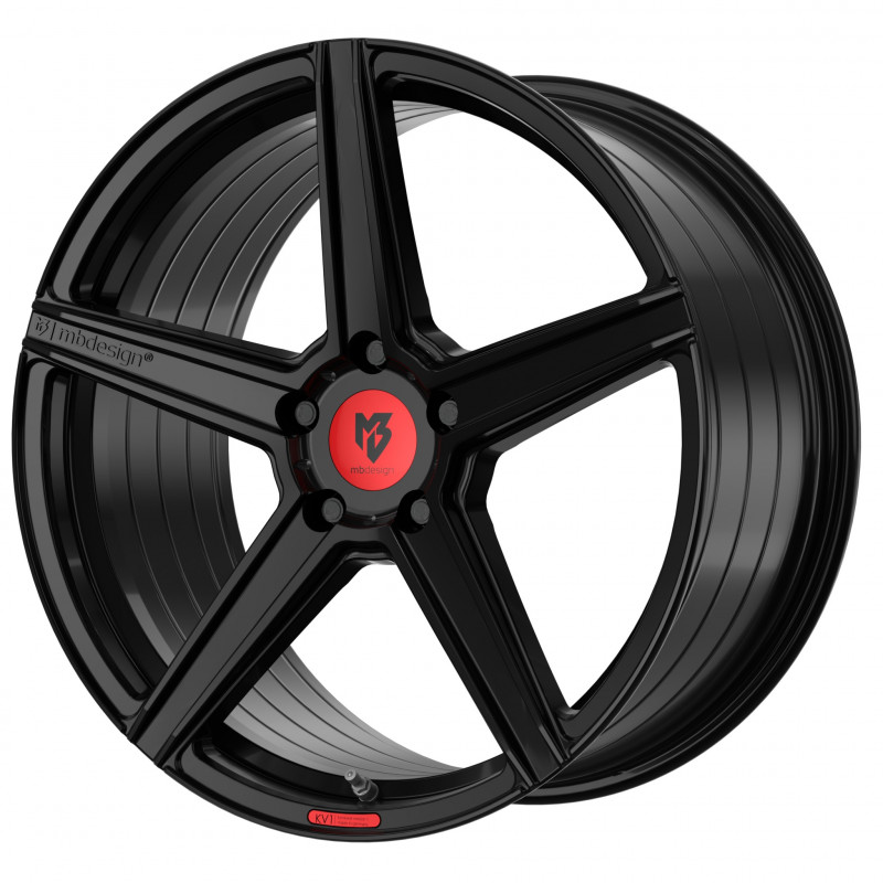 Mb Design Kv1s Glanzschwarz Alufelgenshop At