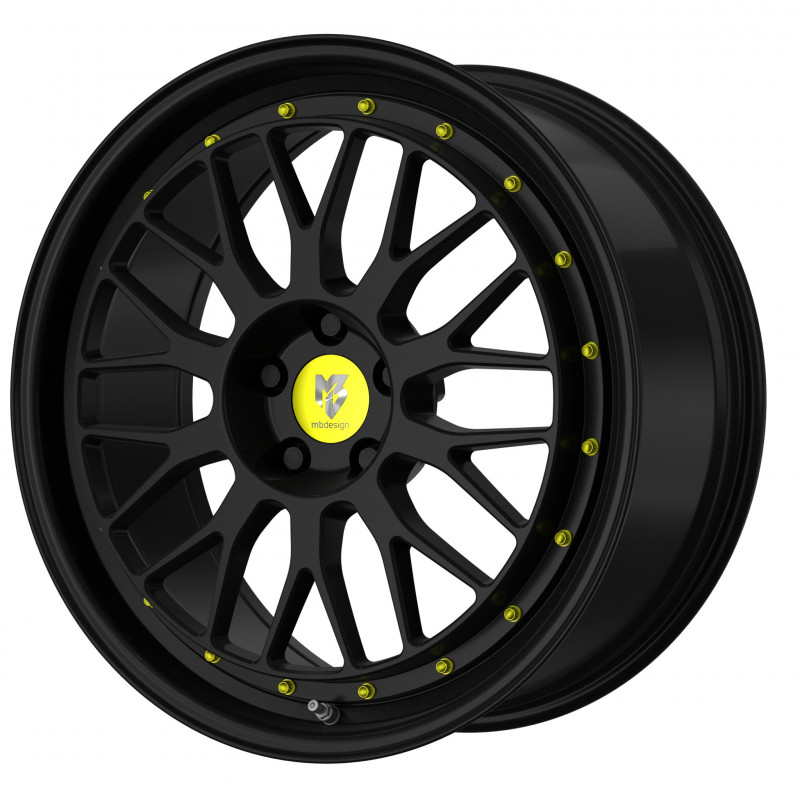 MB-DESIGN LV1 black stumpfmatt | velonity.com