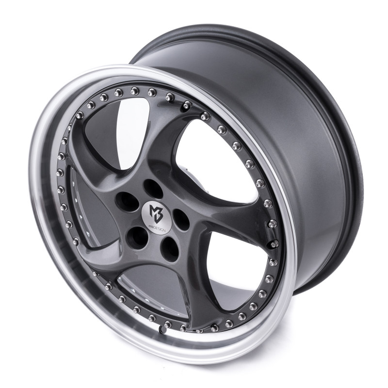 MB-DESIGN TURBO S glanzgrau poliert | felgenshop.de