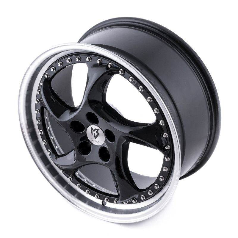 MB-DESIGN TURBO S glanzschwarz poliert | felgenshop.de