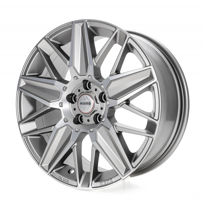 MOMO EVOLUZIONE titan silver matt polish | alufelgenshop.at