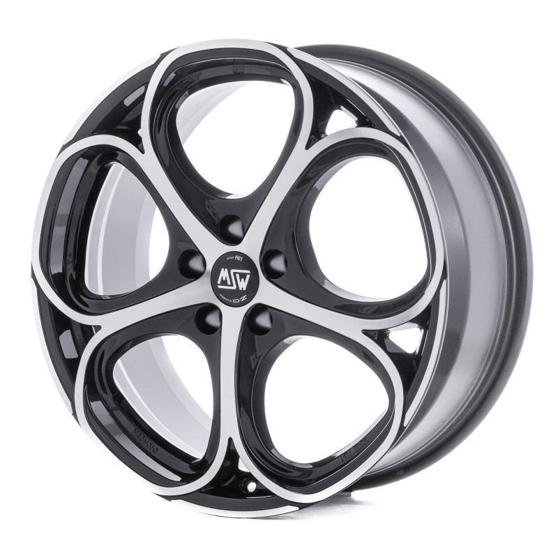MSW 82 gloss black full polished | alufelgenshop.at