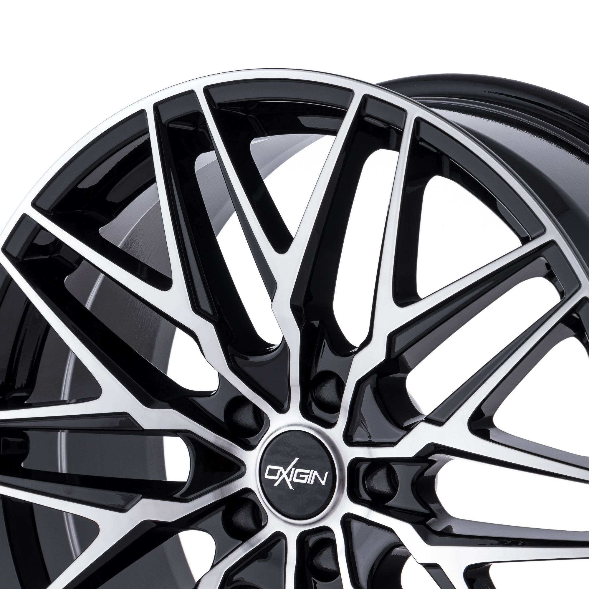 OXIGIN 25 Oxcross Felgen Black FULL polish (silber schwarz mehrfarbig ...