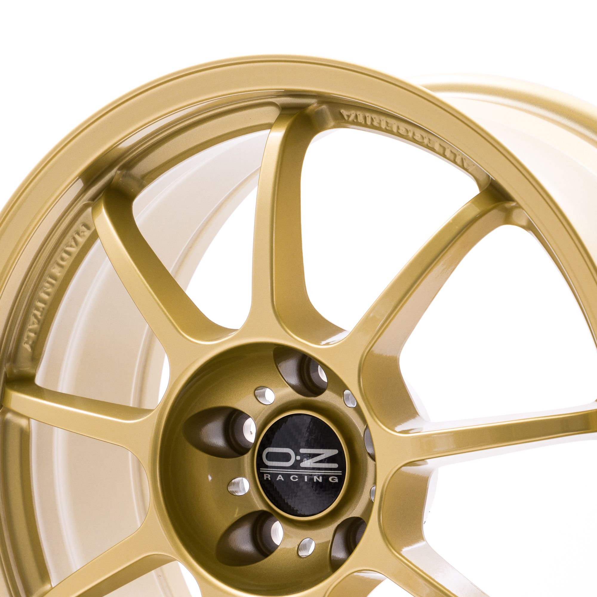 OZ RACING ALLEGGERITA HLT Felgen Race gold in 18 Zoll | alufelgenshop.at