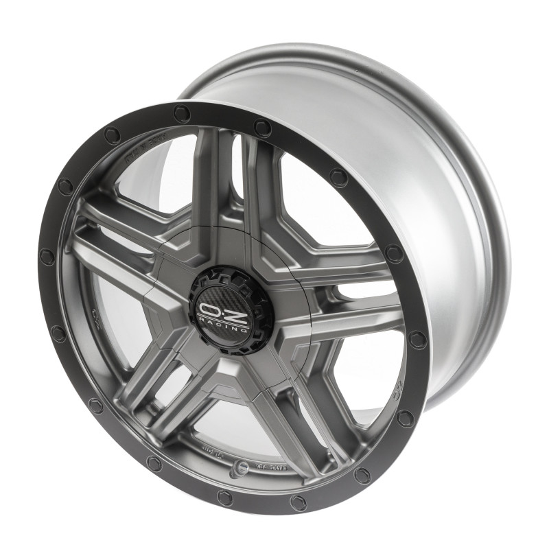 OZ RACING RALLY ADVENTURE matt graphite + black lip | velonity.com
