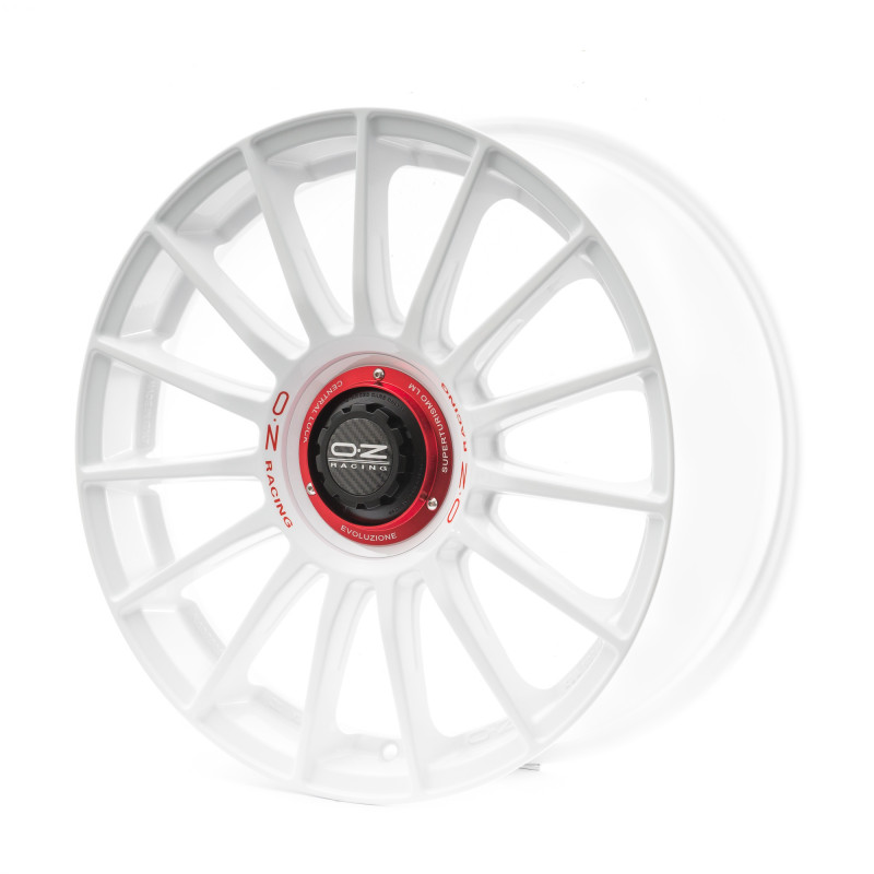OZ RACING SUPERTURISMO EVOLUZIONE WRC race white + red lettering | velonity.com