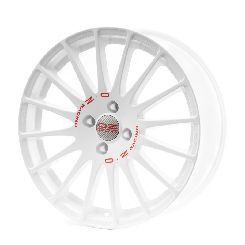 OZ RACING SUPERTURISMO WRC race white + red lettering | velonity.com