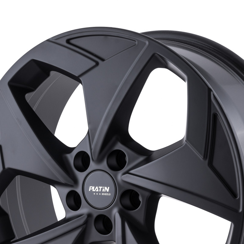 Platin Wheels P 104 matt black | felgenshop.de