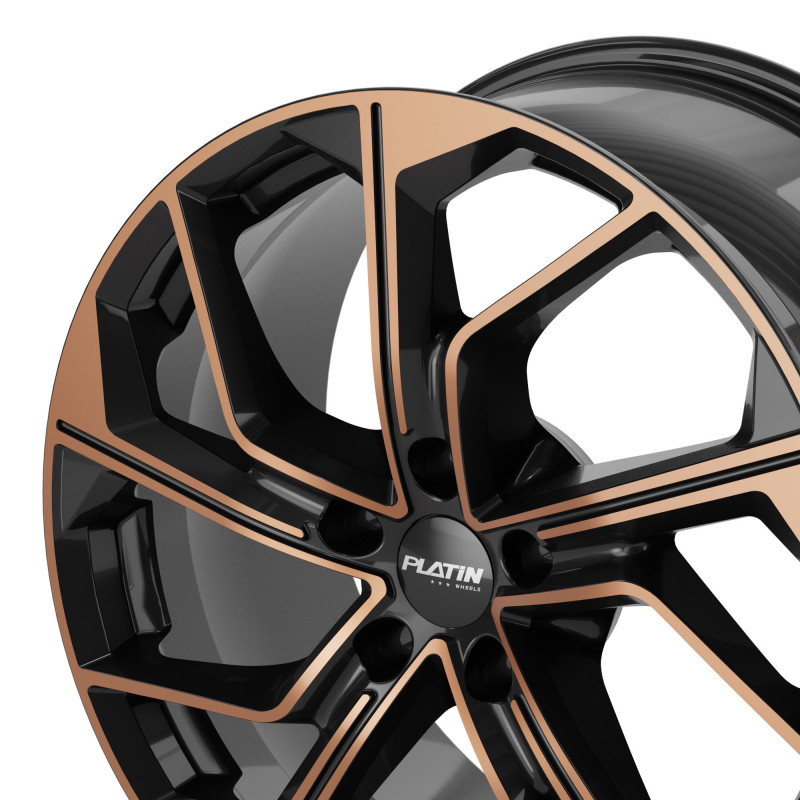 Platin Wheels P 116 black copper poliert | felgenshop.de
