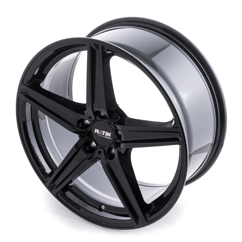 Platin Wheels P 85 black shiny | alufelgenshop.at