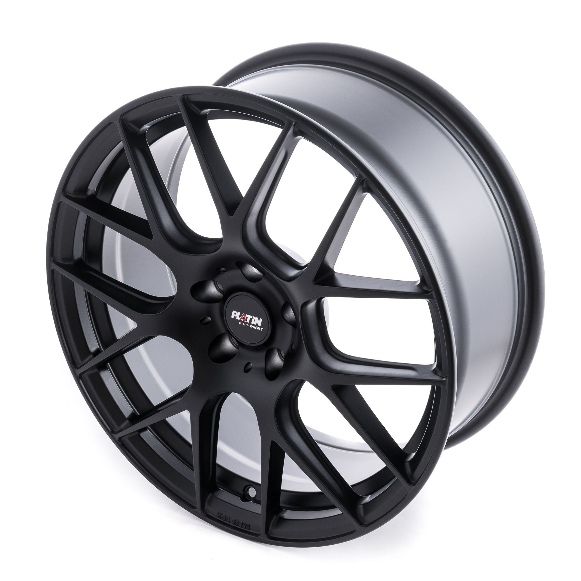 Platin Wheels P 91 Felgen schwarz matt in 20 Zoll | felgenshop.de