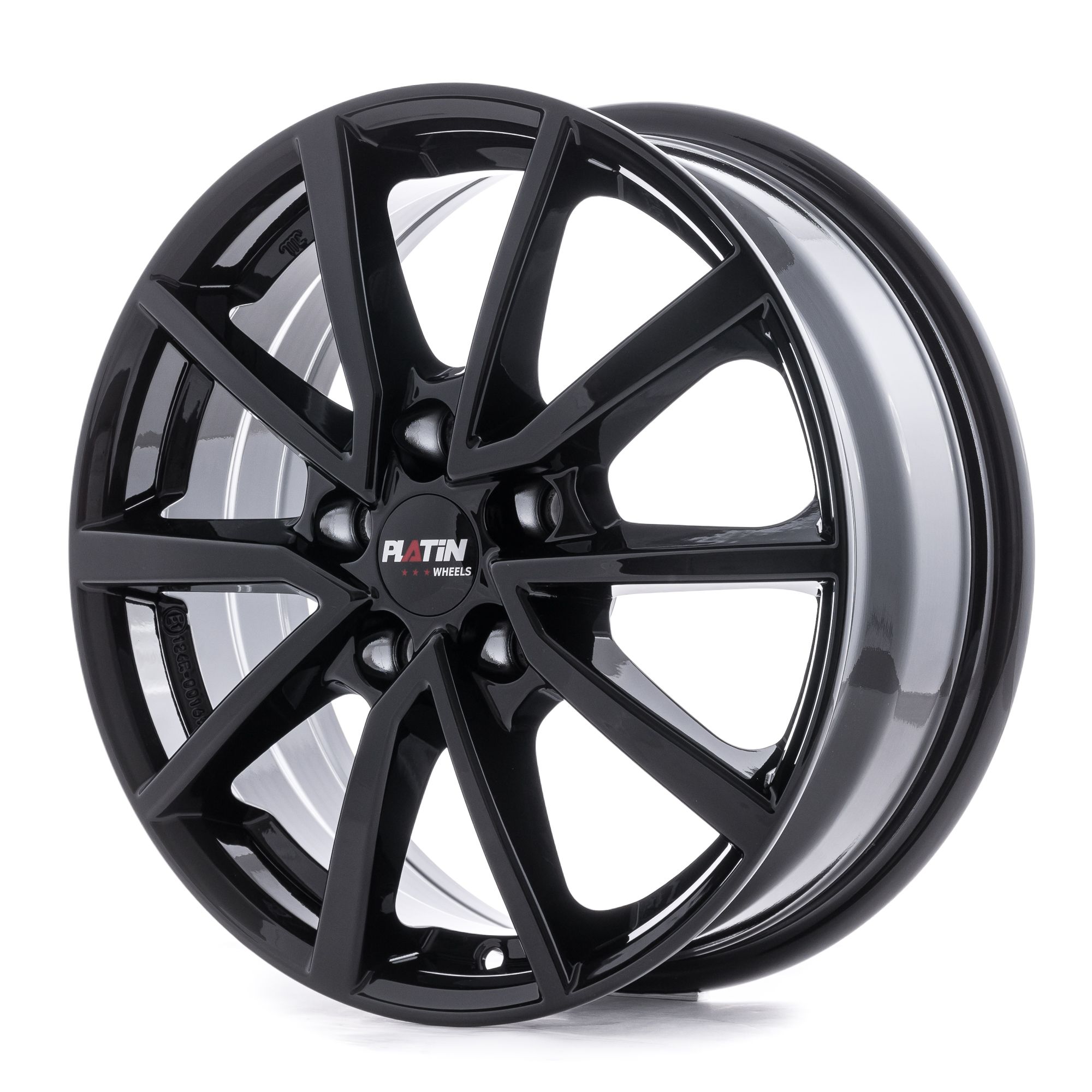 Platin Wheels P 95 diamant-schwarz | felgenshop.de