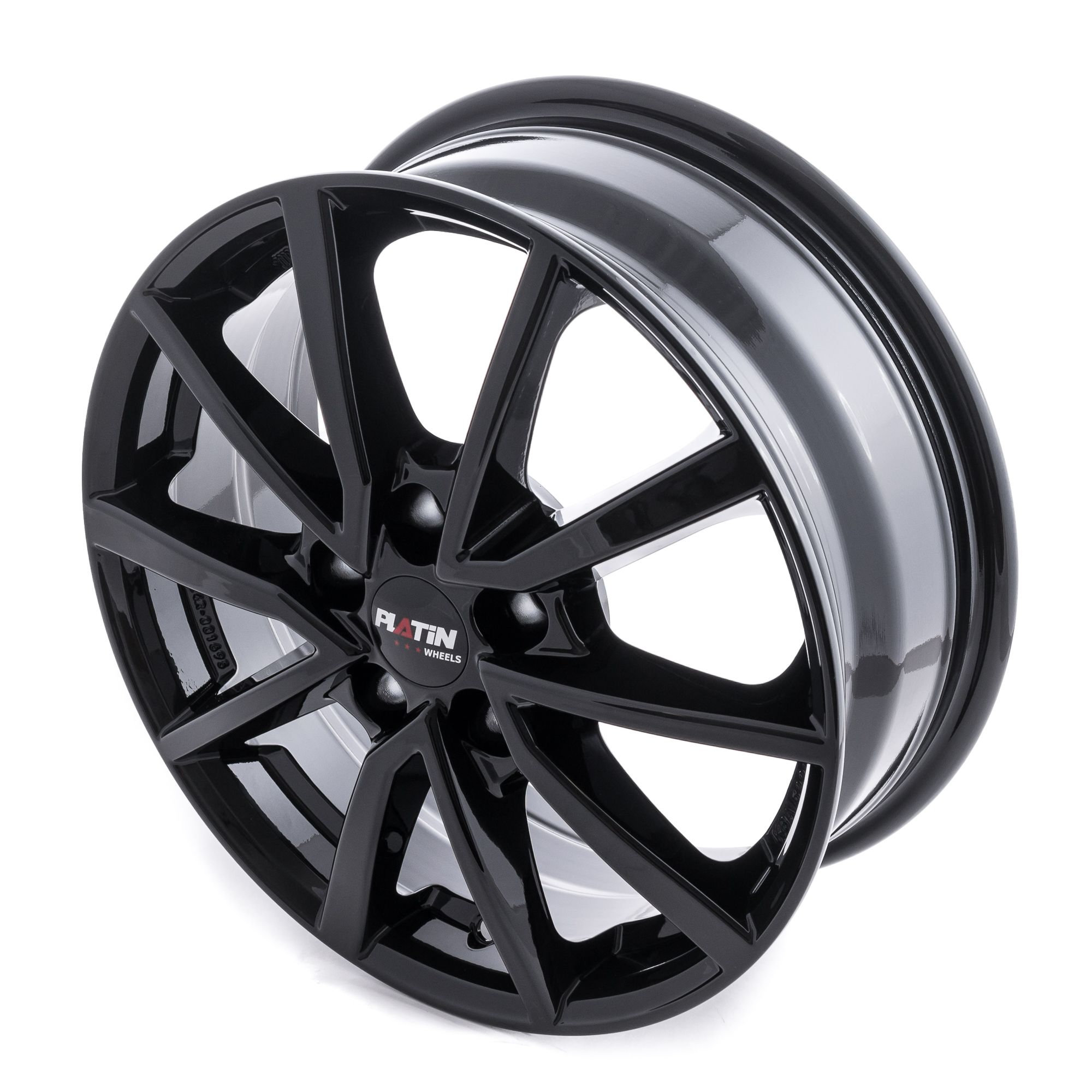 Platin Wheels P 95 diamant-schwarz | felgenshop.de