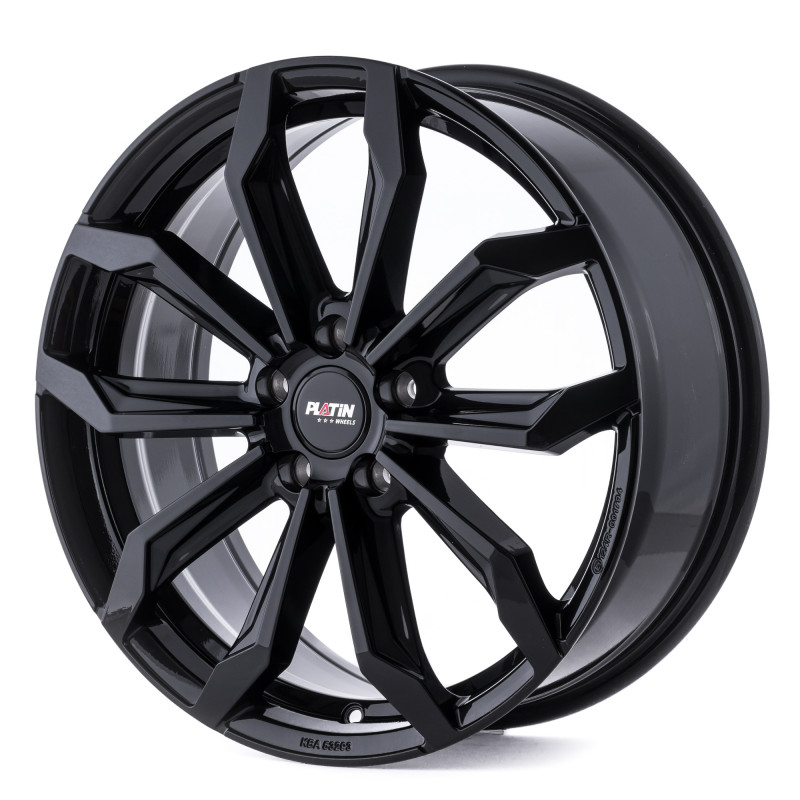 Platin Wheels P 98 black shiny | felgenshop.de
