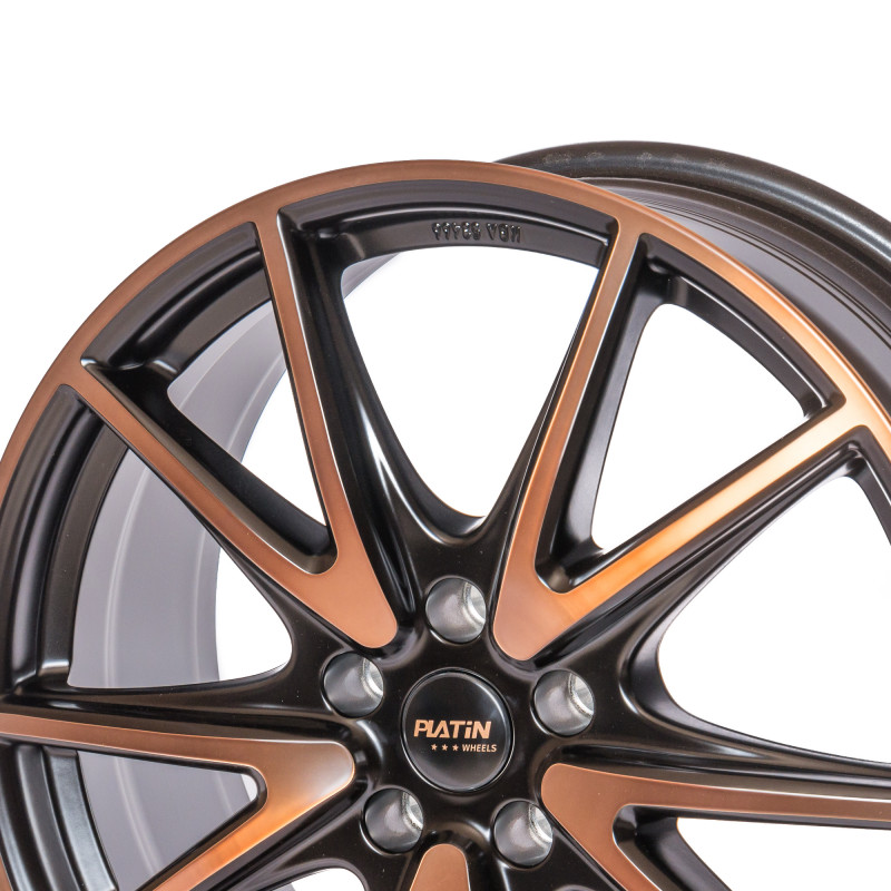 Platin Wheels P 99 jetblack copper matt | velonity.com