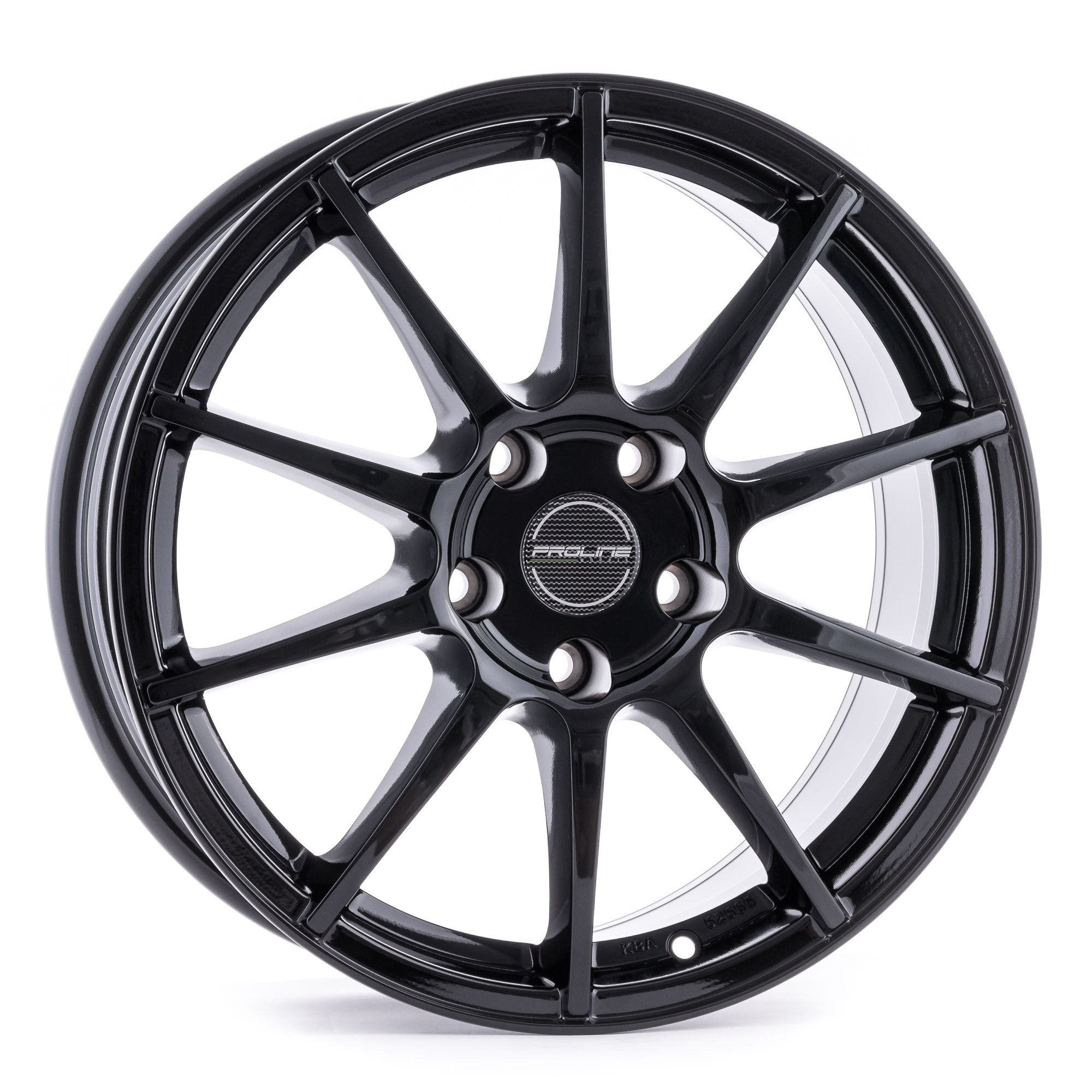 ProLine Wheels UX100 Jantes Noir scintillant sur 17 Douane | velonity.fr