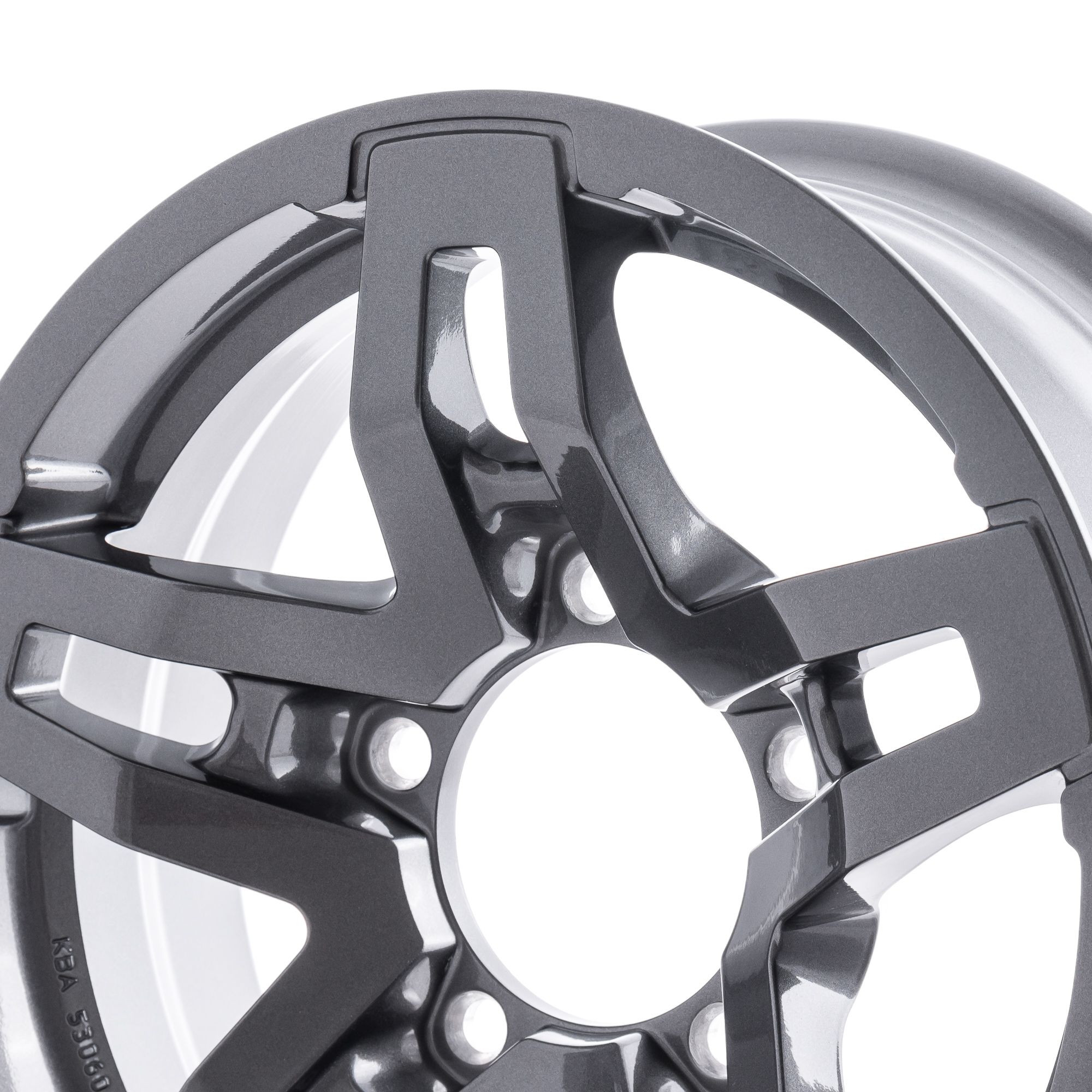 RC Design RC33X Felgen titan-metallic lackiert (grau) in 15 Zoll ...