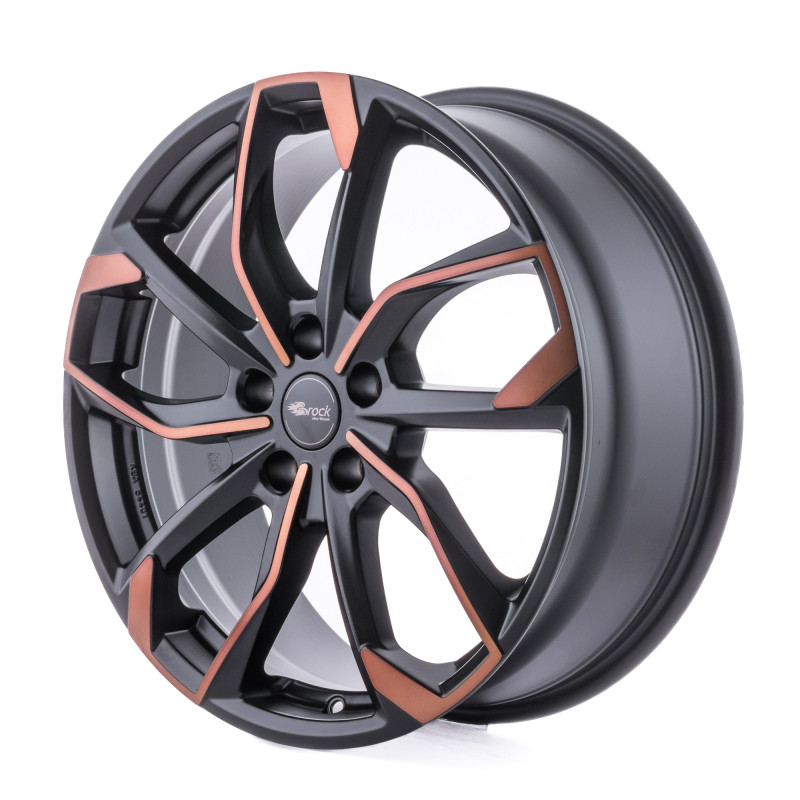 RC Design RC34 black-orange matt-lackiert | felgenshop.de