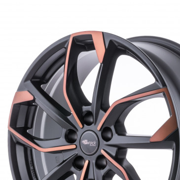 RC Design RC34 black-orange matt-lackiert | felgenshop.de